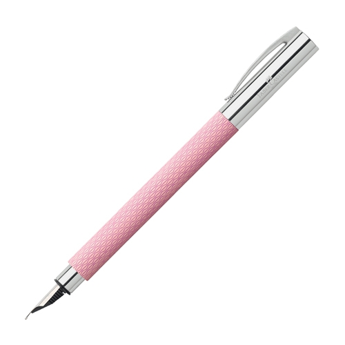 【非庫存商品急單勿下】Faber-Castell 輝柏 成吉思汗 AMBITION 繩紋系列鋼筆 荷粉色 (EF) NO.149612 ...