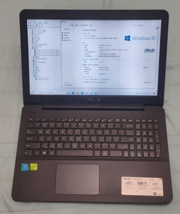 Asus X554SJ 15.6吋 N3700 4G 500G HDD NV920M 獨顯 筆電 | Yahoo拍賣