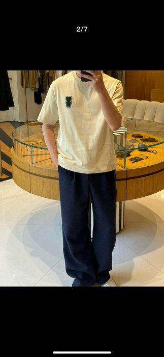 SaNDoN x『AMI』25新款立體毛巾繡LOGO設計可愛翻點米米大學短tee 250414 | Yahoo拍賣