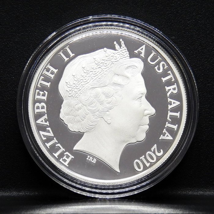 【周日結標】(J112-46)=2010年 澳洲 袋鼠 1 OZ精鑄銀幣=原盒證 =保真 | Yahoo拍賣