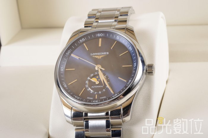 【品光數位】Longines 浪琴 L29094926 巨擘系列 月相錶 機械錶 #126035 | Yahoo拍賣