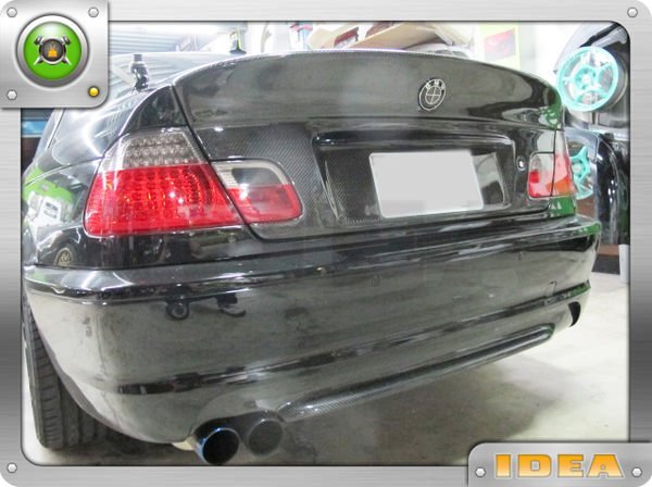 泰山美研社1052 BMW E46 2D 4D M-TECH 後保桿專用碳纖維 CARBON下巴 | Yahoo拍賣