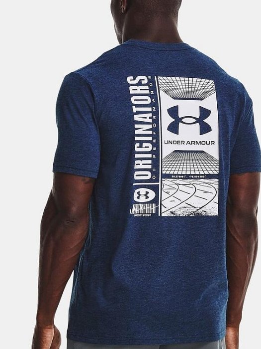 CA 美國運動品牌 UNDER ARMOUR 全新 深藍 休閒短t XL號 一元起標無底價C552 | Yahoo拍賣