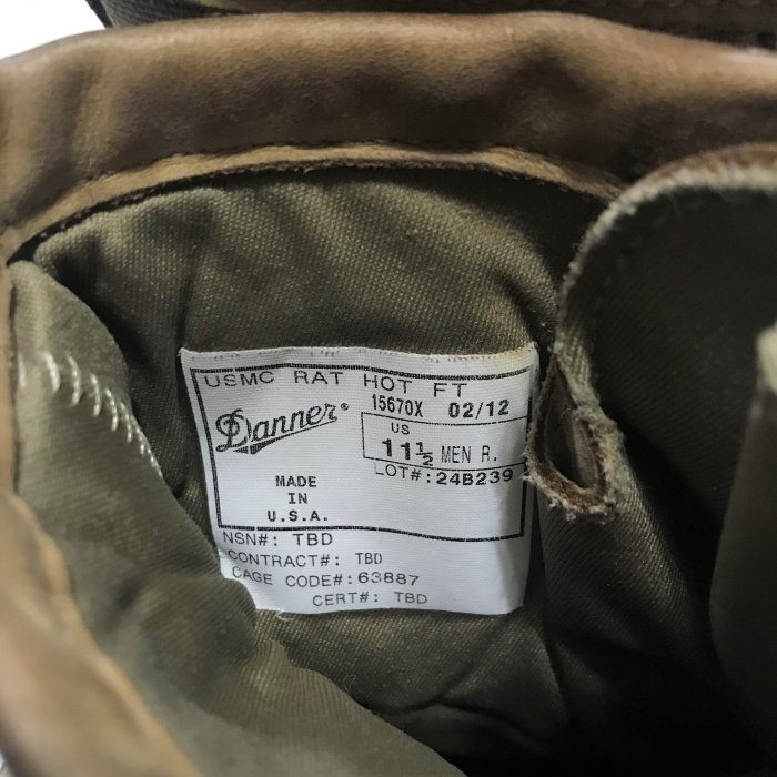 美軍公發 USMC 海軍陸戰隊 Danner 15670X RAT 戰鬥靴 熱帶靴 SIZE：11.5R | Yahoo拍賣