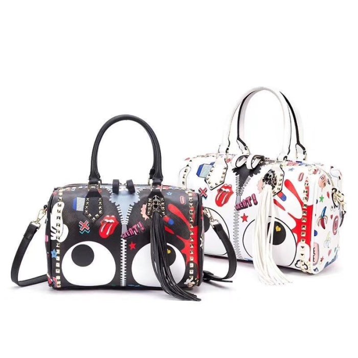 【EYE THEME】正品【new】時尚 都會潮流花俏系大眼設計手提包 側背包 1762 | Yahoo拍賣