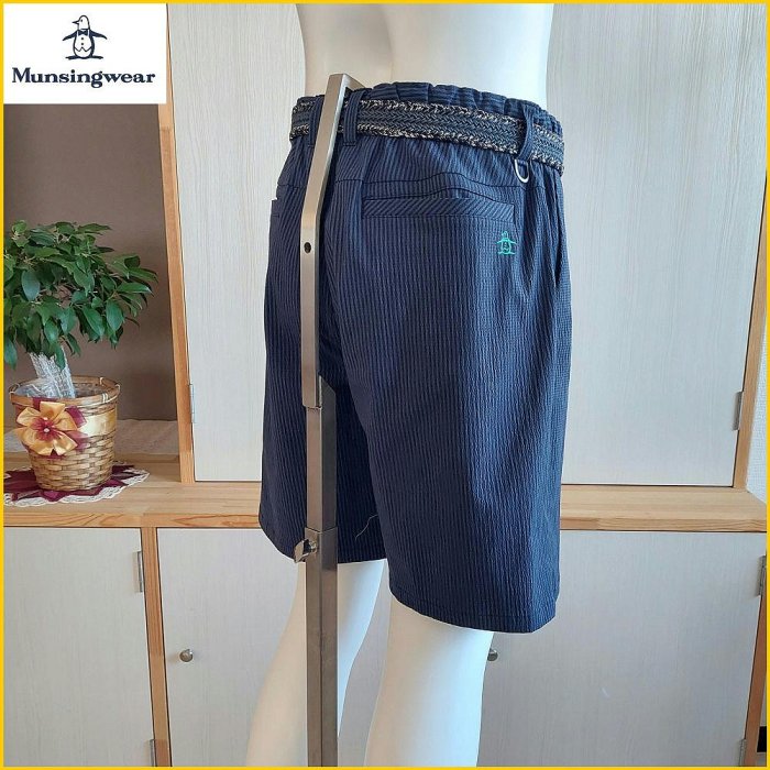 S2 ️企鵝🐧涼爽 短褲【男 W84～88 34～36腰】Munsingwear 企鵝牌 伸縮腰 短褲 M5209M | Yahoo拍賣