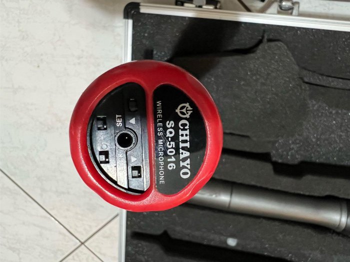Chiayo 嘉友無線麥克風頻率su780 、su750，SQ-5016,victory 2000可用 | Yahoo拍賣