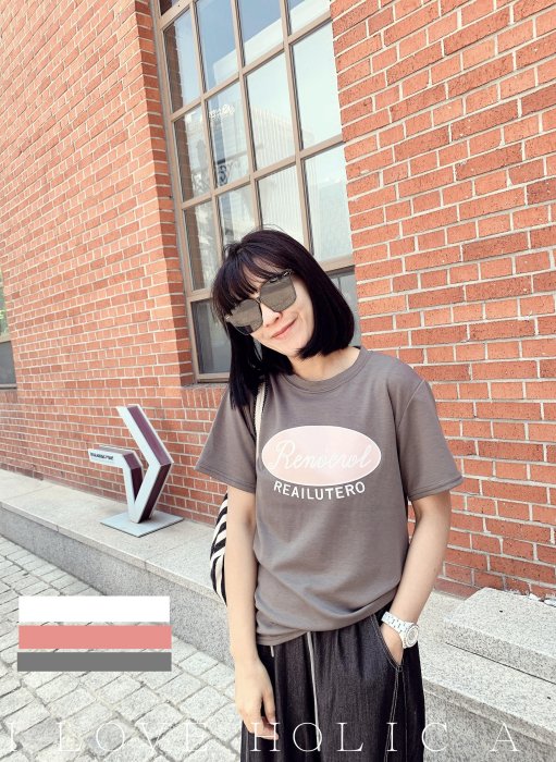 I LOVE HOLIC A !! SS .合身不貼版．精緻t | Yahoo拍賣