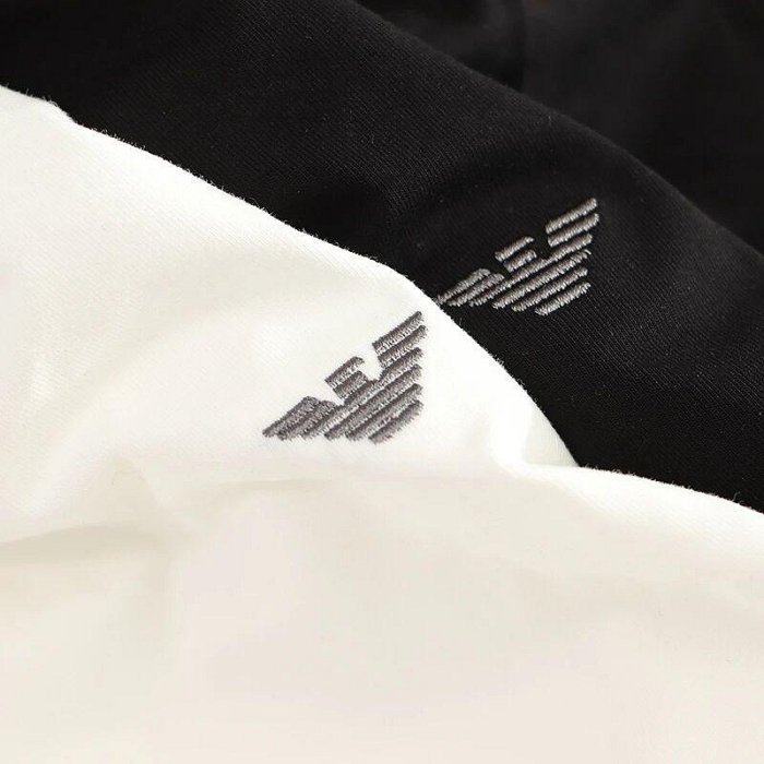 25mart【一元起標】義大利 男 小標刺繡 彈性棉 圓領 長袖 T恤 白色 M | Yahoo拍賣