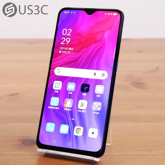 【US3C-板橋店】【一元起標】公司貨 OPPO Reno Z CPH1979 8G 128G 4G 星辰紫 6.4 吋 4800萬像素 雙卡 ...