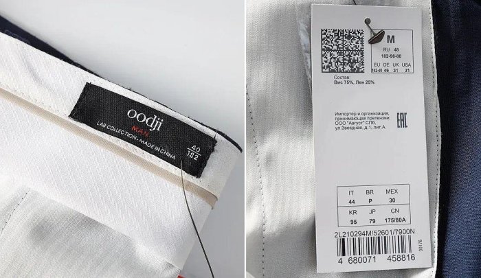 25mart【一元起標】俄羅斯 Oodji 男 亞麻 透氣 彈性 休閒 長褲 深藍色 44 | Yahoo拍賣