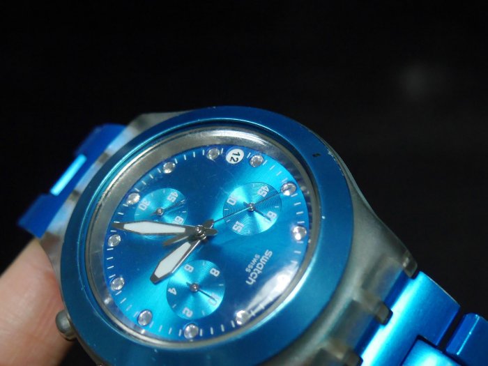 【阿輝の古物】手錶_Swatch_可運作_錶面多刮痕 錶帶有使用痕跡_#E22 | Yahoo拍賣