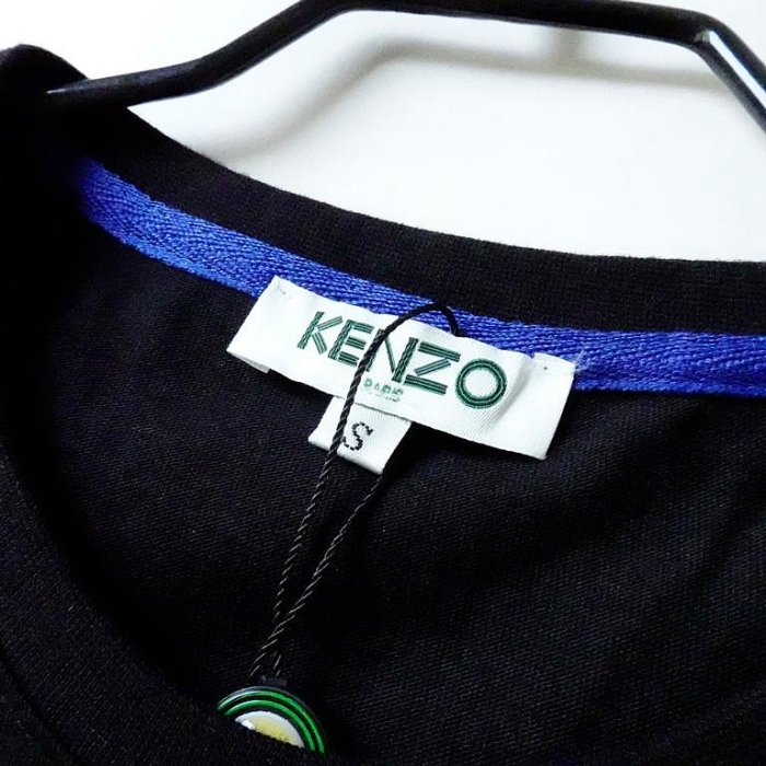 一元起標～當 我 們 在 衣 起C-WIT＊╯全新專櫃KENZO刺繡經典款上衣S | Yahoo拍賣