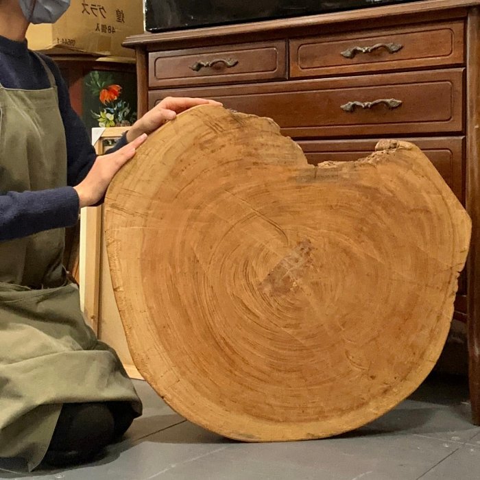 1/17結標 一輪切 原木花台 茶台 BEA0122 -生活美學 竹簾 掛簾 隔簾 原木 櫸木 家飾 門簾 茶室 和室 茶道 | Yahoo拍賣