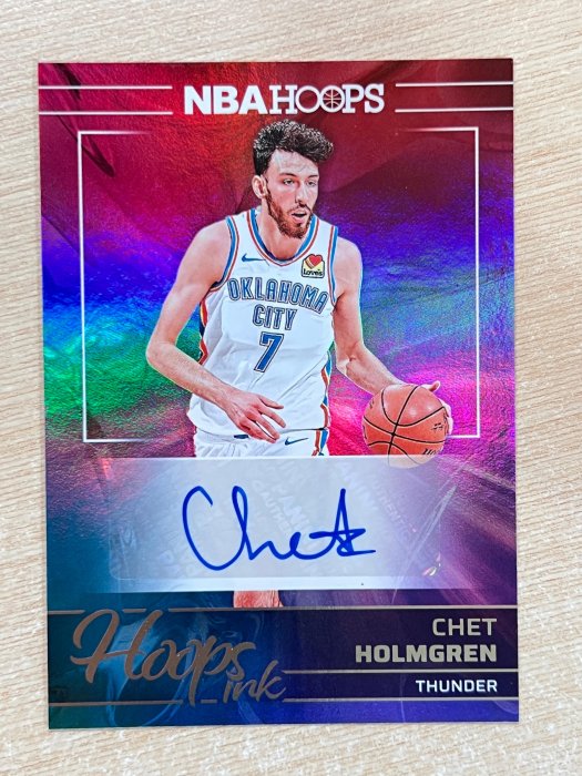 Chet Holmgren 簽名 AUTO HOOPS 2024-25 596 | Yahoo拍賣
