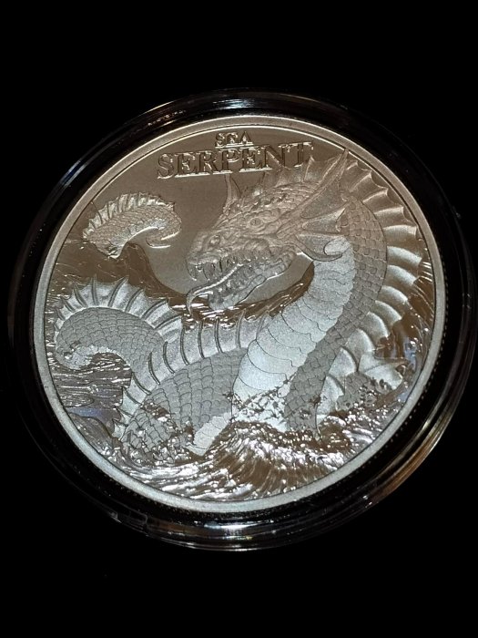 2024 Niue MYTHICAL CREATURES SEA SERPENT 1 oz Silver Coin (現貨) | Yahoo拍賣