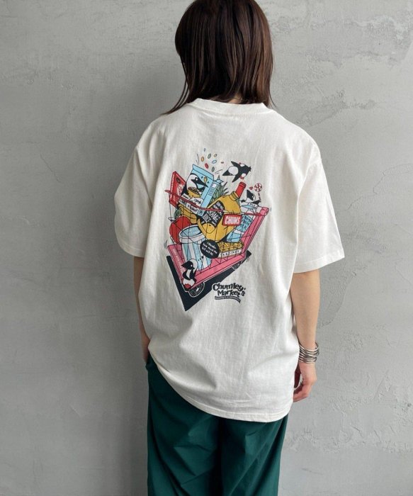 SaNDoN x『CHUMS』夏季新款 口袋牛皮紙設計印花短tee 250412 | Yahoo拍賣