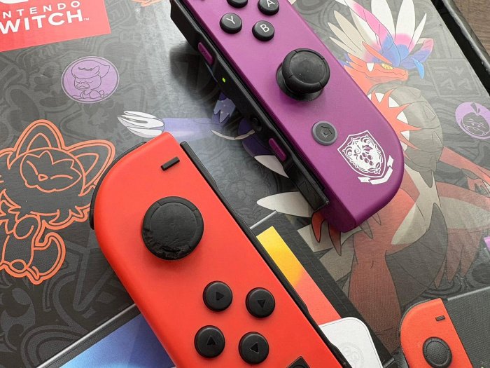 §上進心集團§ 任天堂 Switch oled款 台灣公司貨 Nintendo 寶可夢 朱/紫 盒裝 143 | Yahoo拍賣