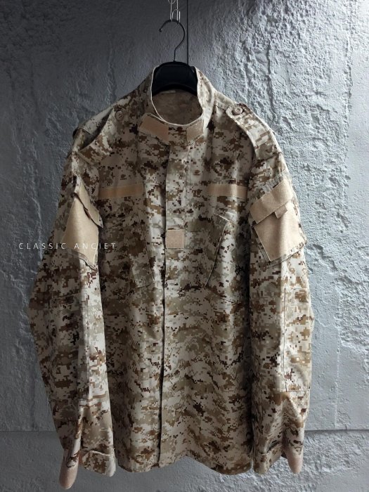 CA 古著 沙色數位迷彩 軍裝外套 一元起標無底價E340 | Yahoo拍賣