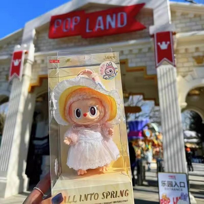 Popmart Labubu MOKOKO V2 春日花花系列—FALL INTO SPRING 搪膠毛絨公仔掛件 | Yahoo拍賣
