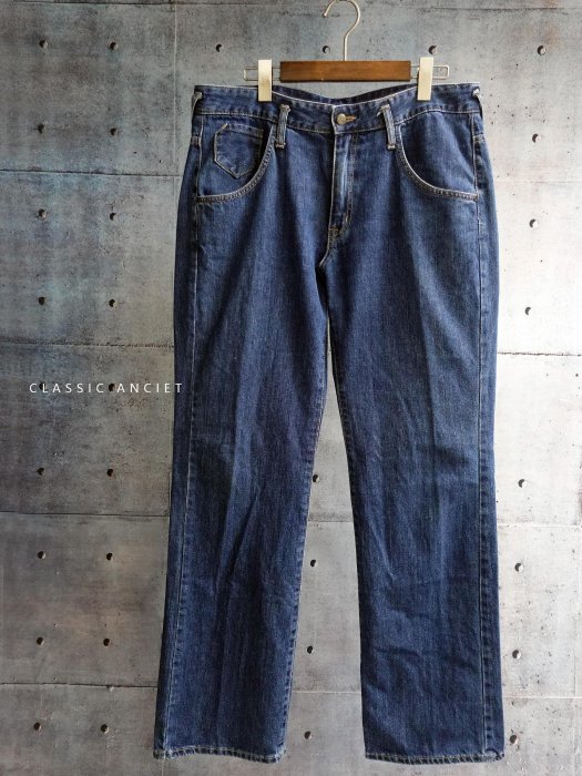 CA 美國品牌 LEE 藍系仿舊刷紋 直筒 仔褲 34腰 一元起標無底價B366 | Yahoo拍賣