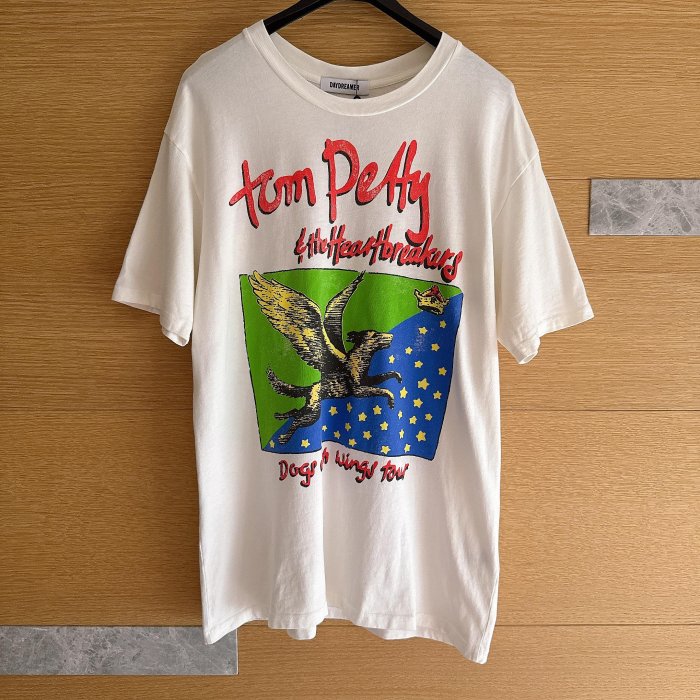 🎸Daydreamer Tom Petty樂團T恤 free people junk food ganni wildfox Lauren moshi 一元起標 | Yahoo拍賣
