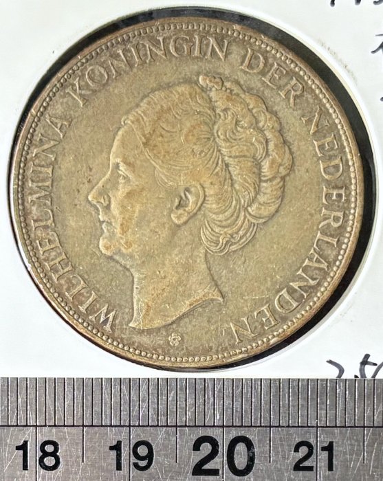 【週日21:00】54~A114~荷蘭1931年2.5盾銀幣 銀0.72 保真如圖 | Yahoo拍賣