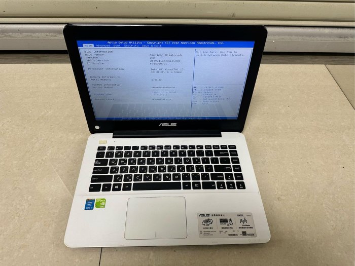 ASUS K455 K455L 二手筆電】I5 4210M 128G SSD+1TB 8G 二手機 中古機 | Yahoo拍賣