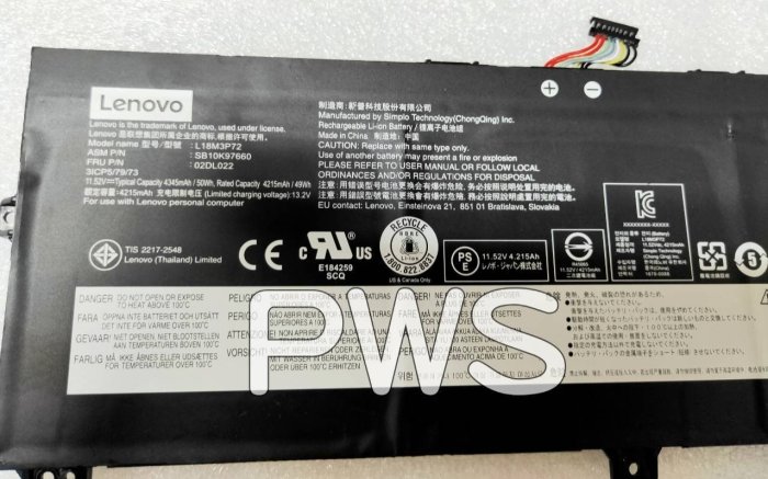 【聯想 Lenovo L18L3P72,L18S3P72,L18M3P72 原廠電池】ThinkPad X390 X13 YOGA | Yahoo拍賣