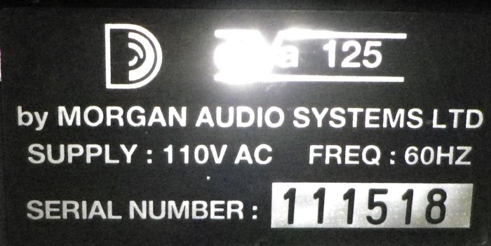 英國製 MORGAN DEVA 125 綜合擴大機 ( 九成新 無修無改) | Yahoo拍賣