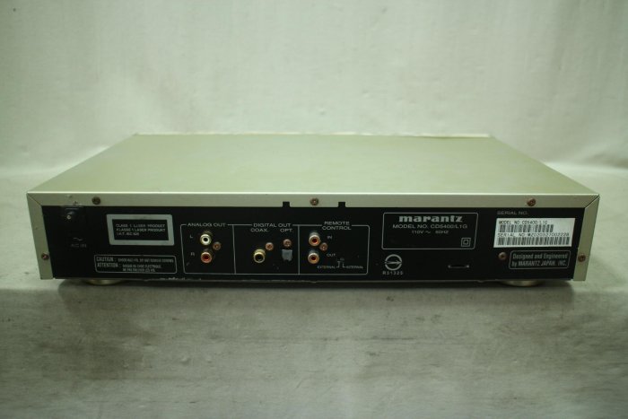 【億通物流】MARANTZ CD5400/L1G CD播放機(有問題機)【一元起標】 | Yahoo拍賣