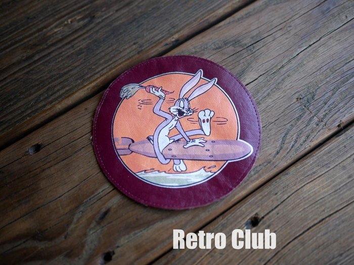 Retro CLUB【一元起標】【全新】訂製款 VMTB-242 Bugs Bunny 海軍陸戰隊魚雷轟炸中隊 242 隊徽 布章 臂章 ...