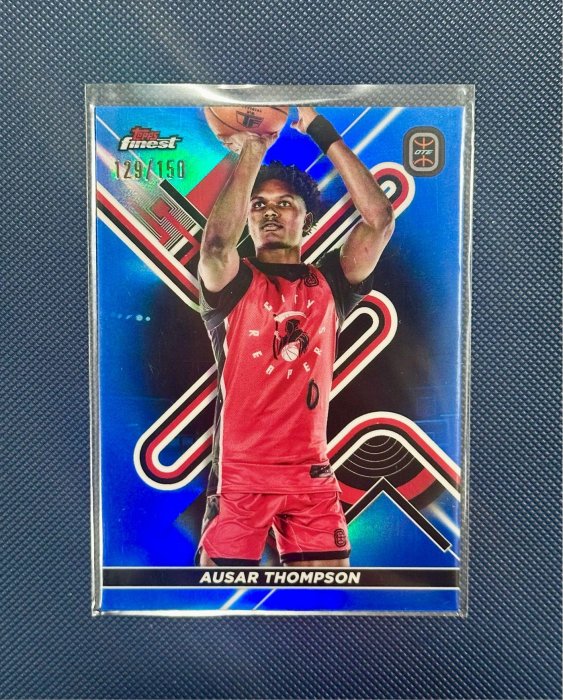 2023 Topps OTE Ausar Thompson 限量/150 藍亮限量特卡 活塞潛力新人 | Yahoo拍賣