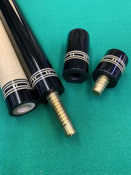 全新仿Southwest(SW) 黑檀木六插黑檀木 白黑白色板 細格 仿紹球桿 中輪21mm可接正SW前節 | Yahoo拍賣