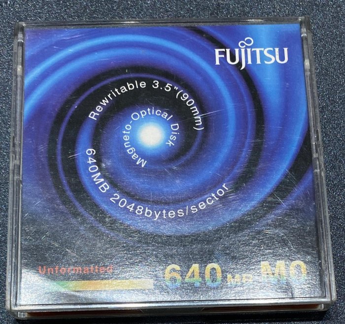 FUJITSU Magneto-Optical Disk 640MB MO | Yahoo拍賣