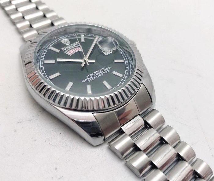 【timekeeper】 全新Binbond大錶徑開天窗石英錶(日期/星期顯示) | Yahoo拍賣