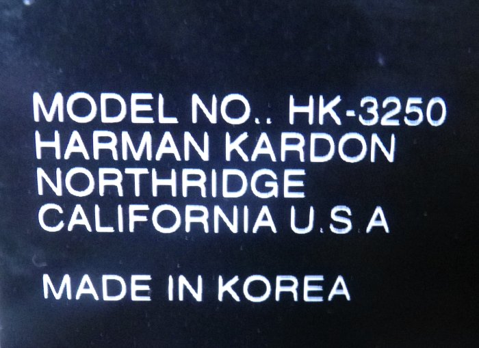 美國名機 HARMAN KARDON HK-3250 FM/AM 立體聲收音擴大機 ( 有前級輸出 ) | Yahoo拍賣