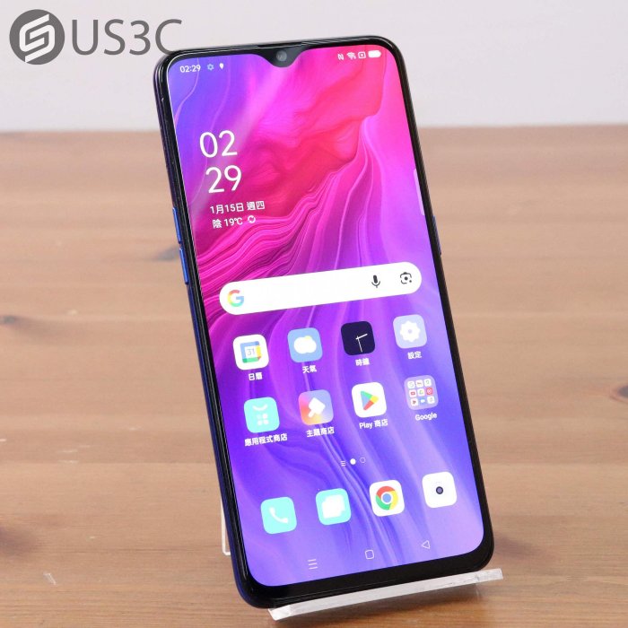 【US3C-板橋店】【一元起標】公司貨 OPPO Reno Z CPH1979 8G 128G 4G 星辰紫 6.4 吋 4800萬像素 雙卡 ...