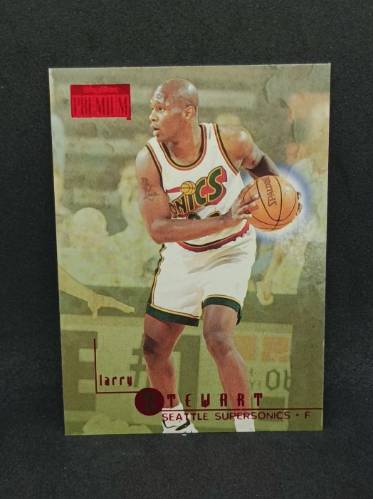 Larry Stewart -R- 1996-97 Skybox Premium Ruby Rubies 紅寶 | Yahoo拍賣