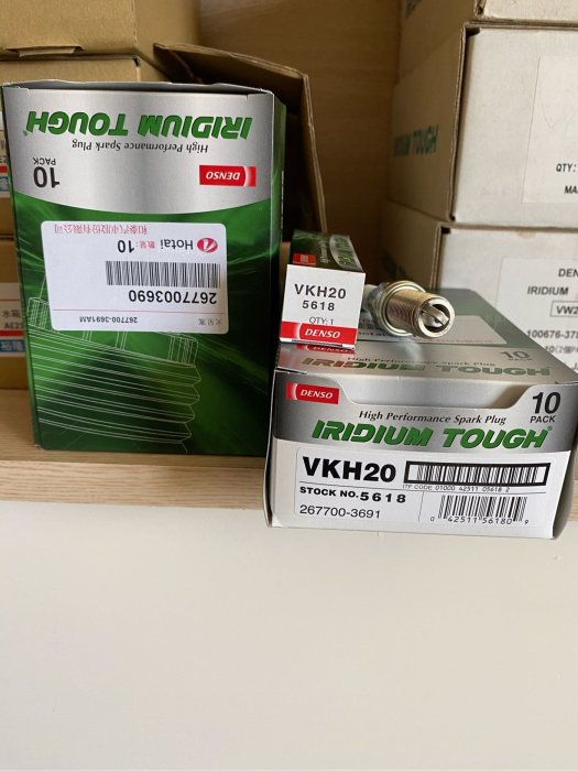 [鼎誌]DENSO長效型銥白合金火星塞 VKH16.VKH20.公司 貨日本製1組4顆 | Yahoo拍賣