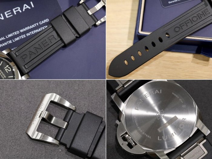 現貨 PANERAI PAM01372 沛納海 Luminor Quarantta 手錶 機械錶 40mm 黑面盤 男錶女錶 | Yahoo拍賣