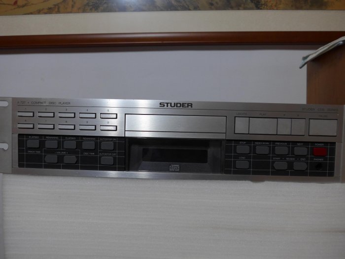 德國 STUDER A727 錄音室CD機 | Yahoo拍賣