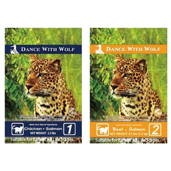 【限時活動價】Dance With Wolf 荒野饗宴 無穀貓糧 5.5LB貓糧『寵喵樂旗艦店』 | 幼貓 | Yahoo購物中心