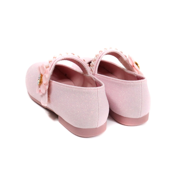 KING CHILDRED 童鞋 小女生鞋 娃娃鞋 魔鬼氈 粉紅色 小童 606 no245 | Yahoo購物中心