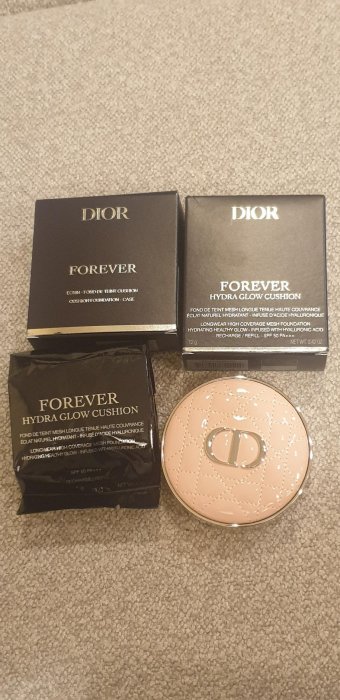 1499起標 DIOR 迪奧 超完美晶透光 氣墊粉餅蕊 #1N +粉色藤格紋(外殼)(原價3150) | Yahoo拍賣