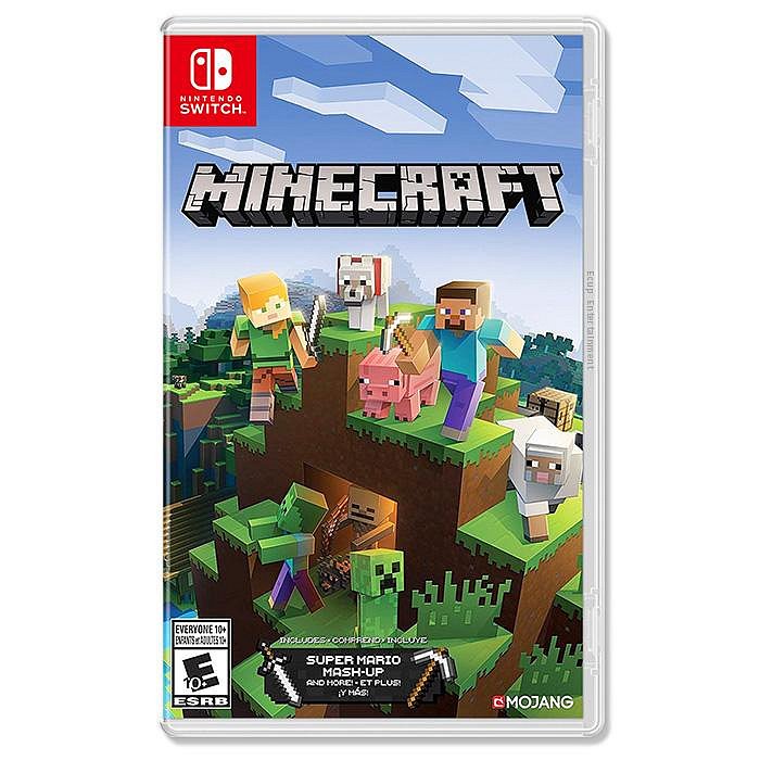 【現貨】NS Switch 任天堂 我的世界 Minecraft 國際版 支援中文 遊戲片 (NS-MINECRAFT) | Yahoo拍賣