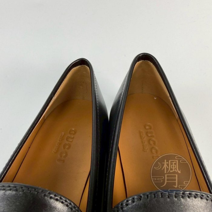 【一元起標 11/13】GUCCI 482464 1955 黑包鞋/#35.5 | Yahoo拍賣