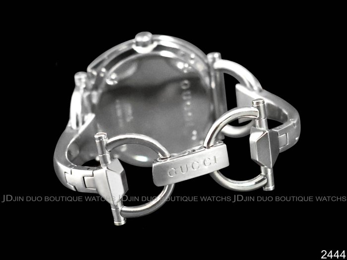 金鐸精品~2444 GUCCI 古馳 YA122509 Chiodo系列35mm馬蹄錶帶石英女用腕錶 已收訂 | Yahoo拍賣