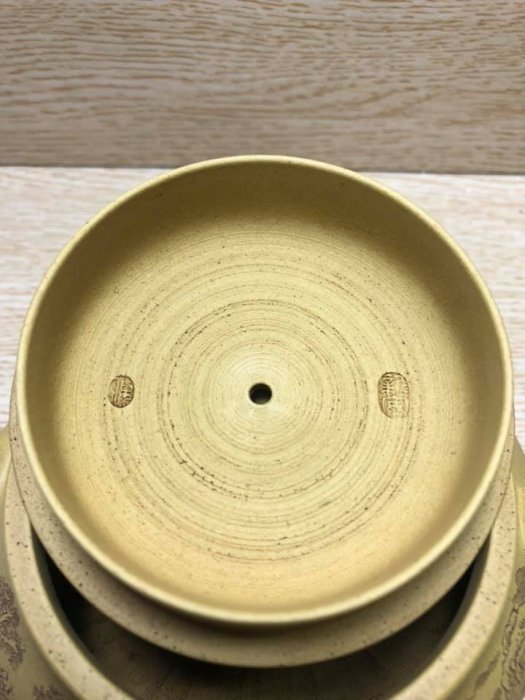 倪新安.高工.刻畫款.黃金段泥.10孔出水.300西西.附持壺照.證書. | Yahoo拍賣