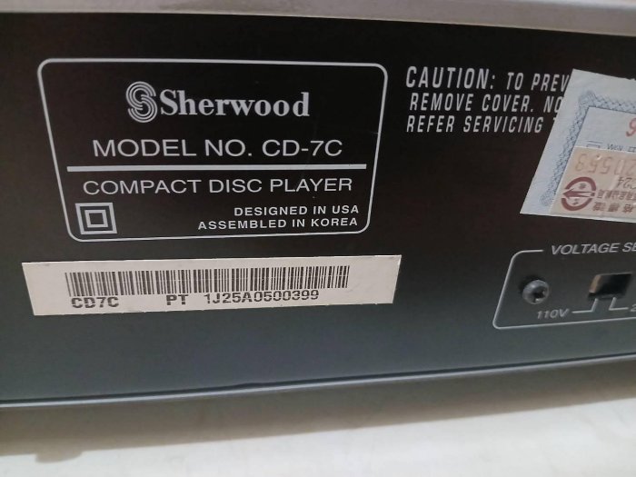 便宜賣/請把握 Sherwood CD-7C CD/PLAYER PHILIPS/MARANTZ/SONY | Yahoo拍賣